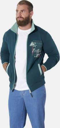 Jan Vanderstorm Sweatjacke LINDSEN mit elastischem Saumbund