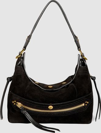 Jerome Dreyfuss Sac Lucky Hobo Cuir Noir
