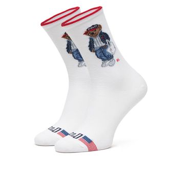 Polo Ralph Lauren Lange Socken Polo Ralph Lauren 455P10250001 Wei&szlig;