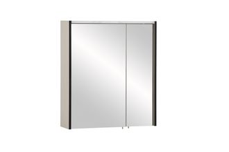 Schildmeyer Edda Spiegelschrank 159678, cremebeige, 63,5 x 17,5 x 72,4 cm