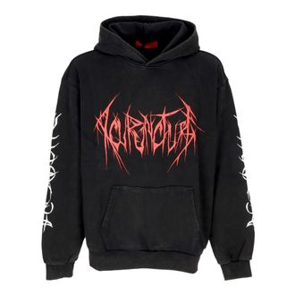 Acupuncture Schwarzer Kapuzenblitz-Hoodie - - Sweatshirts & Hoodies - Herren - Schwarzk - S