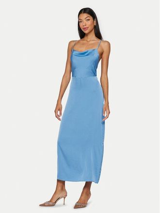 Vila Coctailkleid Ravenna 14085601 Blau Regular Fit