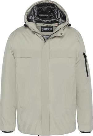 Schott NYC Herren Emmett Jacke, Stone, XXXL