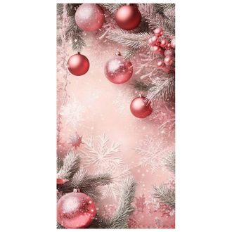 Generic Weihnachtsdeko Tür,Weihnachtskranz Weihnachten Tür Abdeckung Dekoration Hängen Banner Hintergrund, Weihnachtsbanner für Haus Haustür Veranda Weihnacht