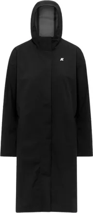 K-Way Femme, Manteaux, Noir, Taille: 40 FR Tigrit Stretch 2L