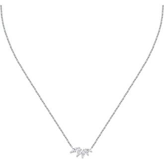 Cleor Collier en argent 925/1000 et zircon