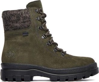 Rieker Schn&uuml;rschuhe CEO-X8233-54 Dunkelgr&uuml;n