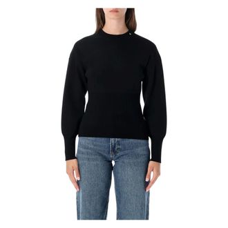 Anine Bing Femme, Pulls, Noir, Taille: 40 FR Pulls &agrave; col rond