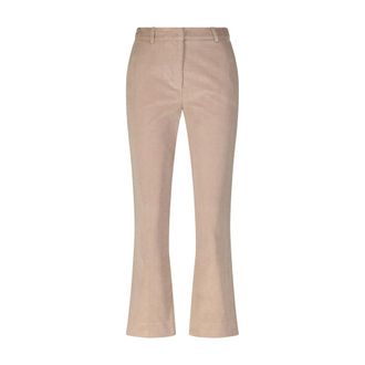 Max Mara Cropped Cordhose - - Trousers - Damen - Braun - 2XL