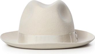 Borsalino Hut - Creme