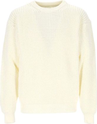 Family Fir$t Milano Family First, Homme, Pulls, Beige, Taille: S Maglia in lana FF