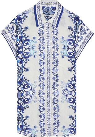 Alice & Olivia Femme, Blouses et Chemises, Multicolore, Taille: 36 FR Chemise Finely