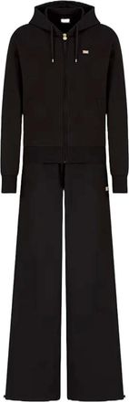 Emporio Armani Emporio Armani Ea7, Femme, Sport, Noir, Taille: 44 FR Giacca zip intera