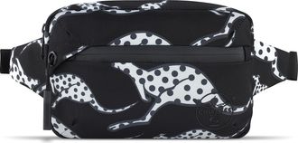 Chiemsee Jump N Fly Gürteltasche, Hüfttasche Reise und Alltag aus recyceltem PET, Schwarz