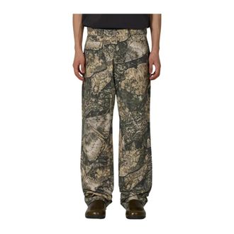 Roa Roa, Homme, Pantalons, Multicolore, Taille: S Fomes Moth Print Double Knee Pant