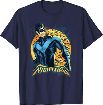 DC Comics Batman Nightwing Moon T Shirt T-Shirt