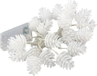 Garneck Led Zapfen Lichterkette Bunte Leds Batteriebetrieben Ohne Batterie Weihnachtsbeleuchtung F&uuml;r Innen Au&szlig;en Garten Party Deko