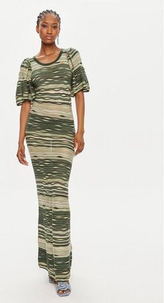 Munthe Strickkleid Overcast 242139024273 Grün Slim Fit