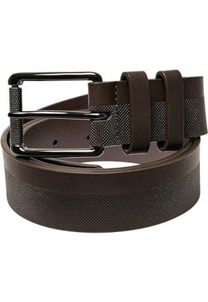 Urban Classics Tb4636-imitation Leather Basic Belt Ceinture, Marron, Small-Medium Mixte
