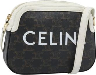 Celine Sac bandouli&egrave;re vintage doccasion - Femme - Pre-owned - Noir - Taille: ONE Size