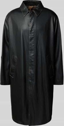 Diesel Mantel in Leder-Optik