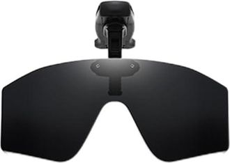 Generic Clip de lunettes de soleil au-dessus des lunettes,Clip de lunettes de soleil sur lunettes de vue - Clip de visières de chapeau polarisées Vision Clip 