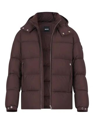 HUGO BOSS Herren Jacken braun unifarben