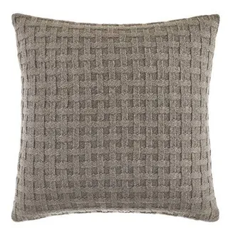 Nautica Saybrook Throw Pillow, 16x16, Mocha