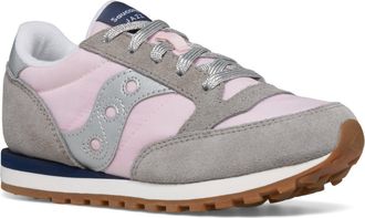 Saucony Originals Unisex Kinder Jazz Original Sneaker, Blush Grey Silver, 38/38.5 EU