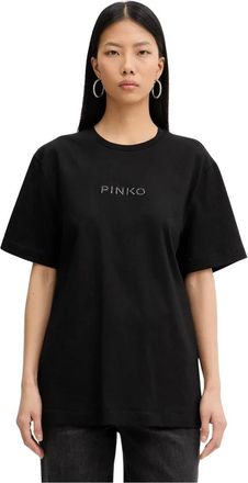 Pinko Strepitoso T-Shirt - - Tops - Damen - Schwarzk - S