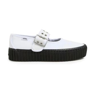 Vans Femme, Chaussures, Blanc, Taille: 40 EU Sandales &Eacute;l&eacute;gantes pour Femmes avec Semelle en Caoutchouc