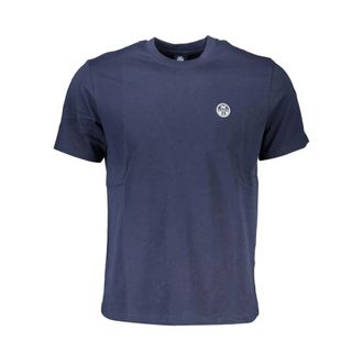 North Sails Kurzarm-Rundhals-T-Shirt - - Tops - Herren - Blau - XL