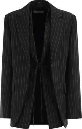 Sportmax Femme, Vestes, Noir, Taille: 34 FR Spxdivina Tailored Blazer