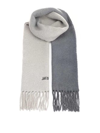 Jacquemus Schal - Grau