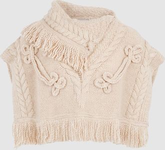 Isabel Marant Cape Kacie Ecru