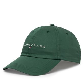 Tommy Jeans Cap Tommy Jeans Linear AM0AM14198 Gr&uuml;n
