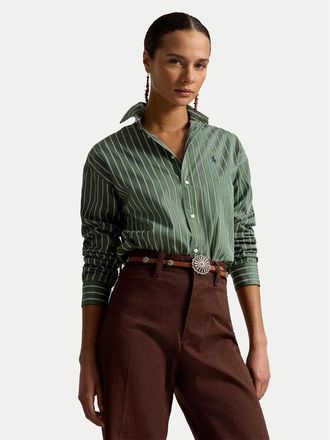 Polo Ralph Lauren Hemd 211910743513 Gr&uuml;n Regular Fit