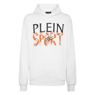 Plein Sport Homme, Sweatshirts et sweats &agrave; capuche, Blanc, Taille: M Sweat &agrave; capuche SweaT-shirt