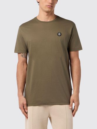 Billionaire Boys Club T-shirt &agrave; col rond en jersey de coton avec &eacute;cusson logo appliqu&eacute;