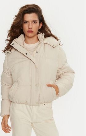 Brave Soul Daunenjacke LJK-BUNNYCREAM Écru Oversize
