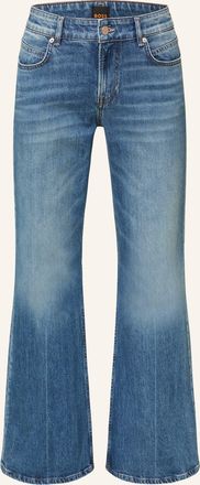 HUGO BOSS Bootcut Jeans blau