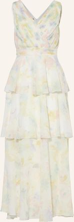 Apart Abendkleid In Wickeloptik gelb