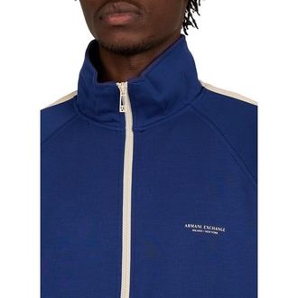A|X Armani Exchange Veste l&eacute;g&eacute;re &agrave; col montant &agrave; logo