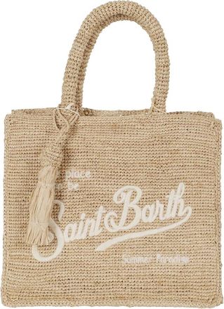 MC2 Saint Barth Femme, Sacs, Beige, Taille: ONE Size Colette Raffia Handbag