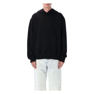 Diesel S-Macs-Hood-Megoval-D Hoodie - - Sweatshirts & Hoodies - Herren - Schwarzk - L