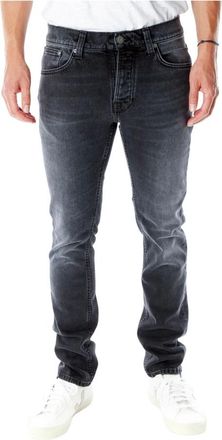 Nudie Jeans Homme, Jeans, Noir, Taille: W36 L36 Slim Fit Jeans