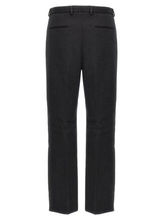 Gucci Mens Gray Wool Dress Pants