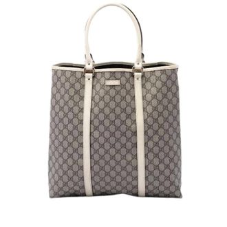 Gucci Pre-owned Vintage Canvas Tote Bag - Femme - Pre-owned - Beige - Taille: ONE Size