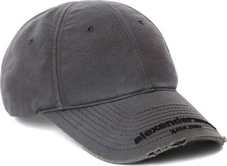 Alexander Wang casquette à effet usé - Gris
