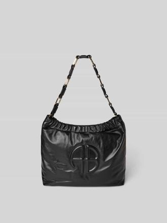 Anine Bing Shoulder Bag mit Logo-Pr&auml;gung